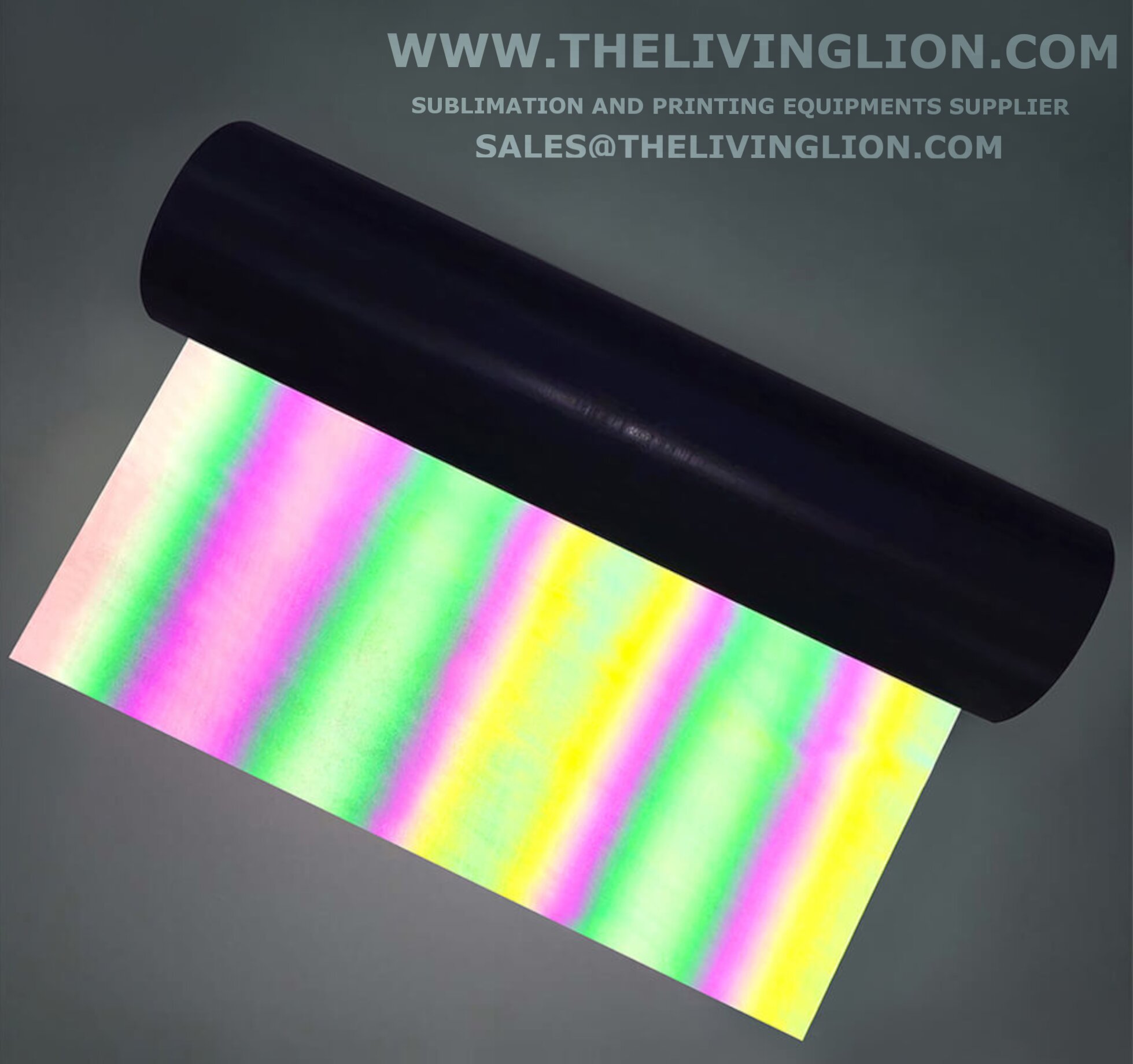 Reflective Heat Transfer Vinyl Rainbow HTV Roll 2OINCH*50MTRS for ...